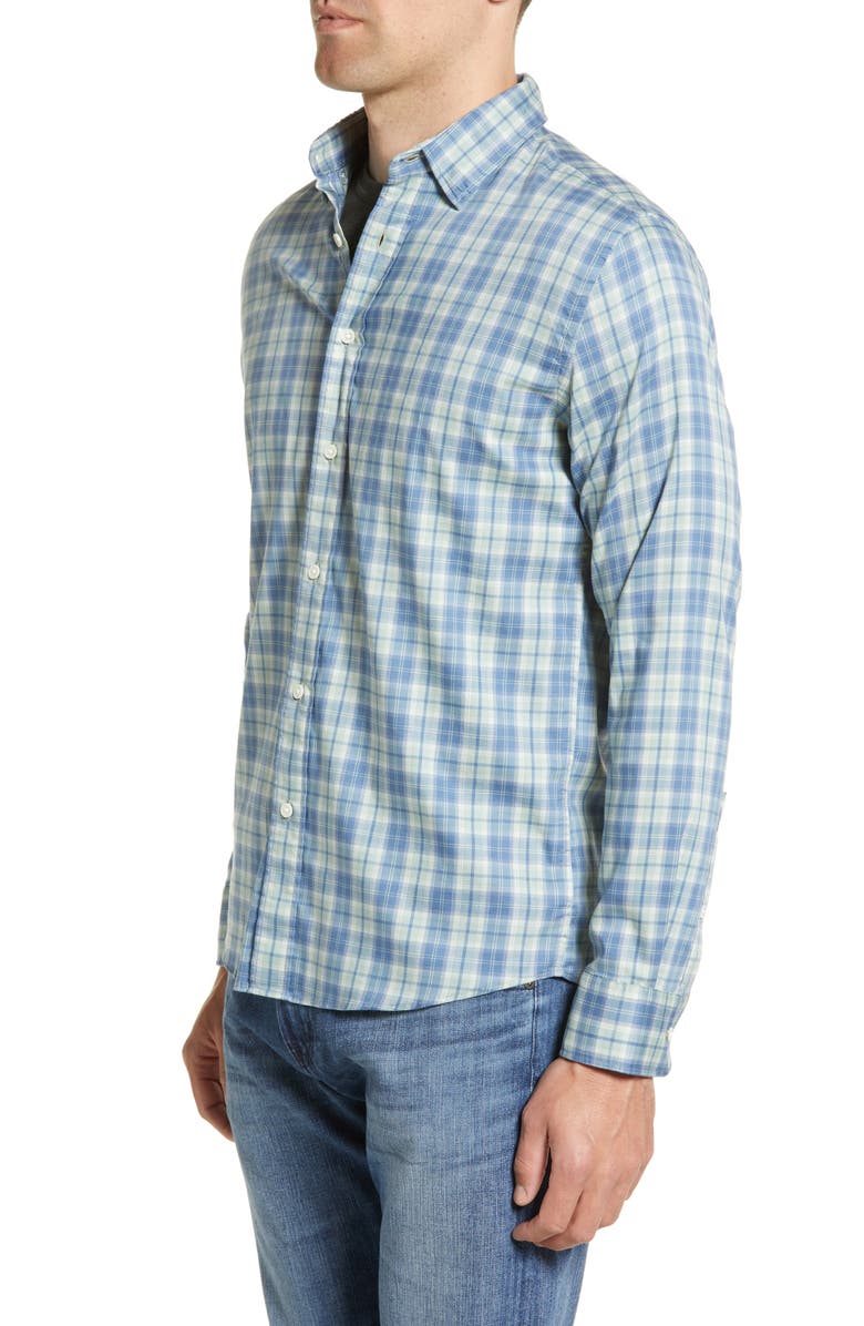 Faherty Movement Check Performance Button-Up Shirt | Nordstromrack