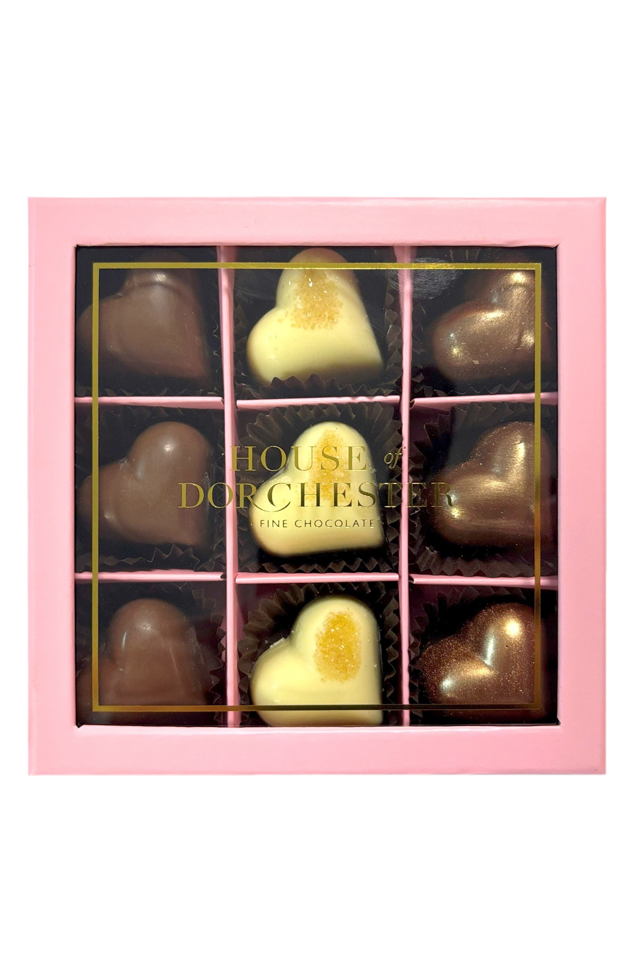 House of Dorchester 9-Piece Heart Truffle Box | Nordstromrack