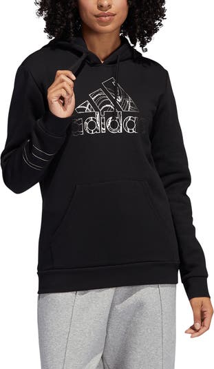 adidas Script Logo Hoodie | Nordstromrack