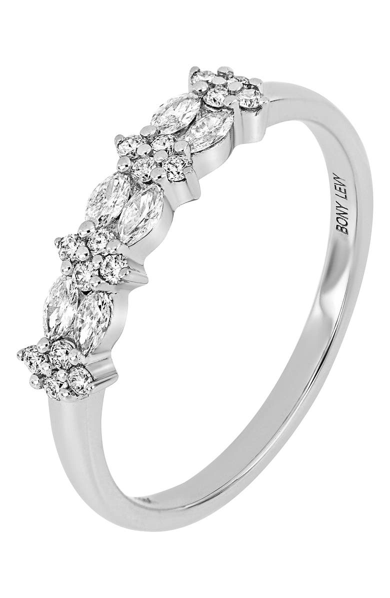 Bony Levy Gatsby 18K White Gold Mixed Diamond Ring - 0.32 ctw ...