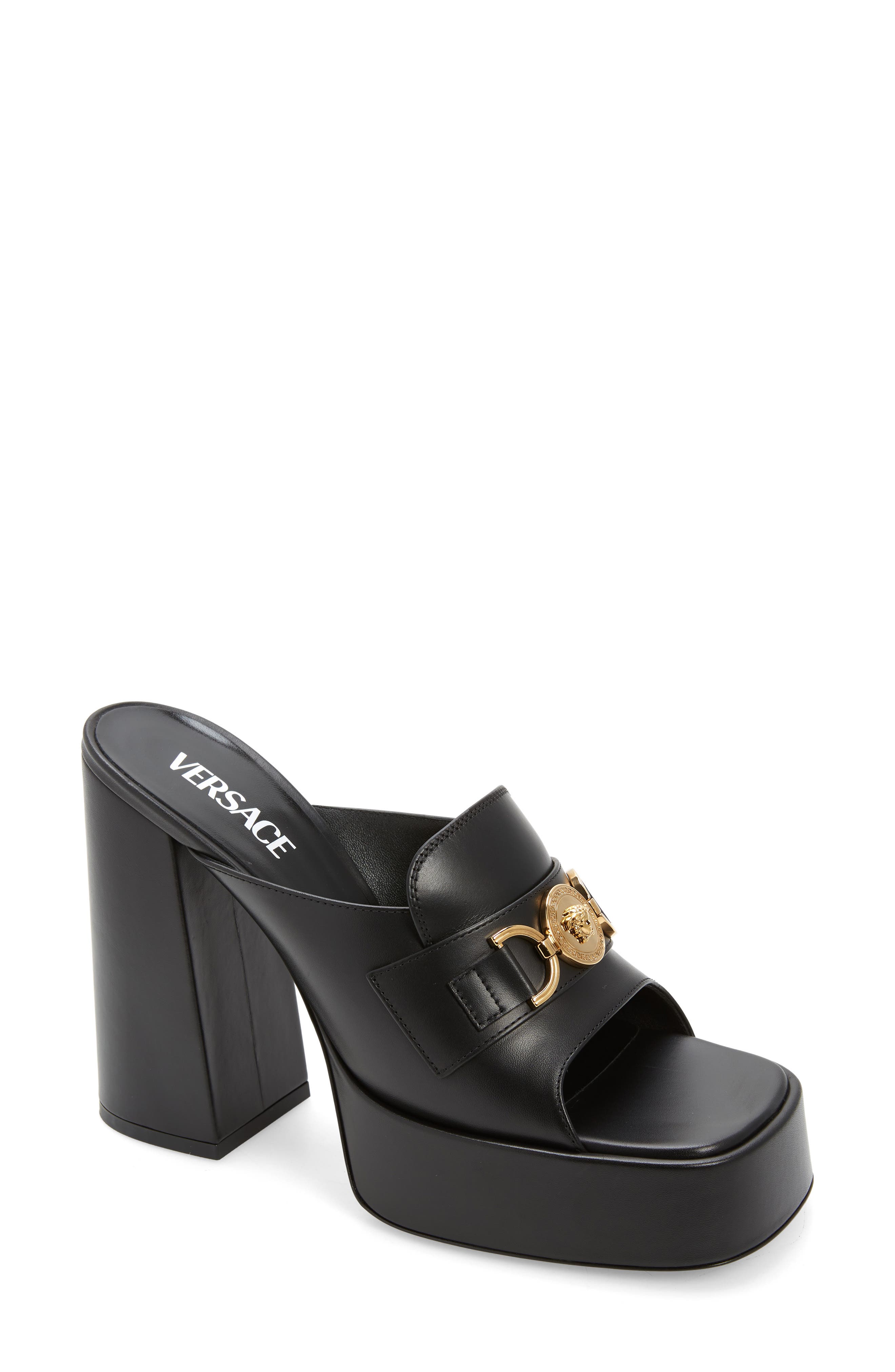 Versace Medusa '95 Platform Slide Sandal (Women) | Nordstromrack
