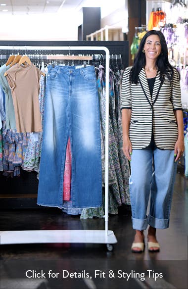AG Kora High Waist Wide Leg Jeans | Nordstromrack