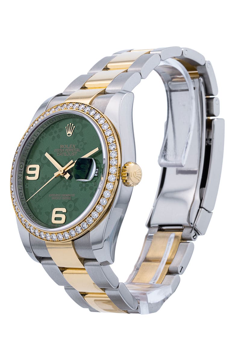 Watchfinder & Co. Rolex Preowned 2015 Datejust Diamond Bracelet Watch ...