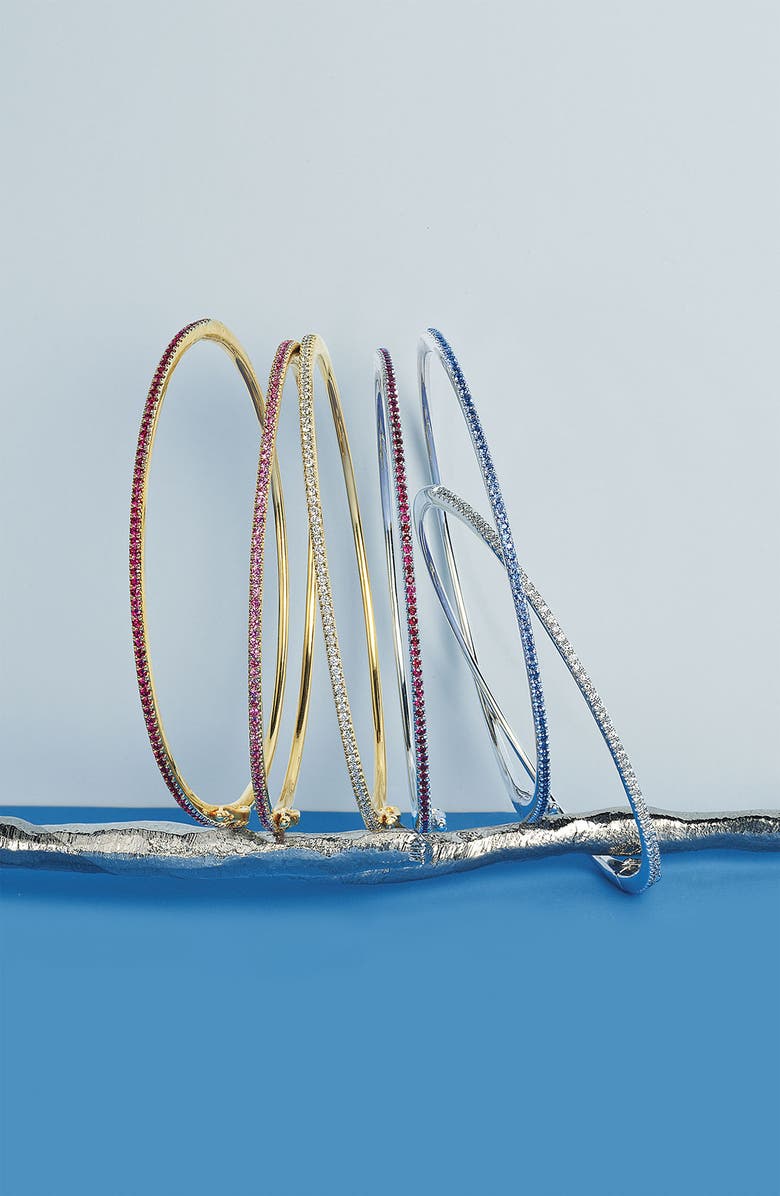 Bony Levy Precious Stone Skinny Bangle | Nordstrom