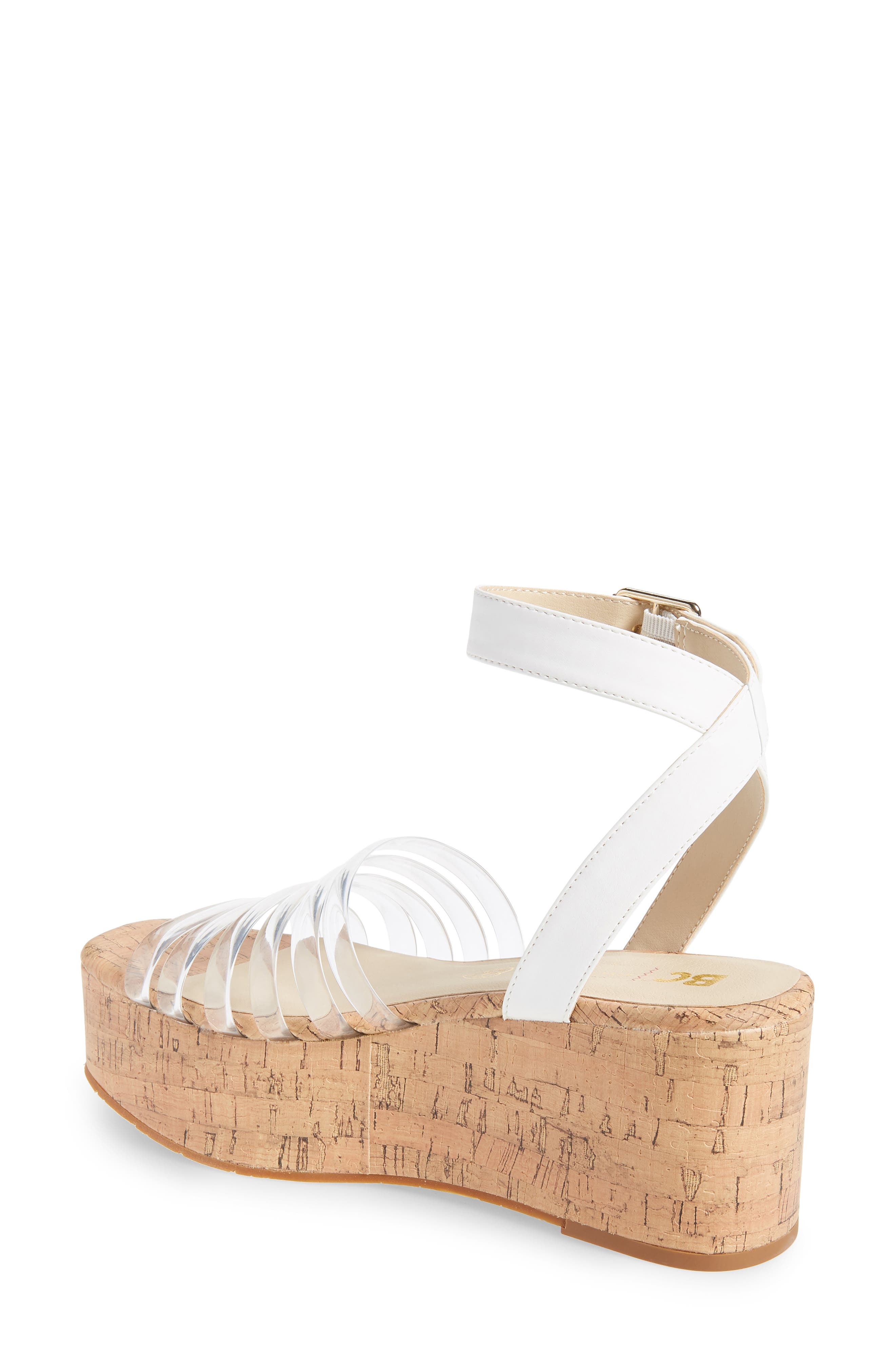 BC Footwear Sorry Not Sorry Platform Wedge Sandal (Women) | Nordstromrack