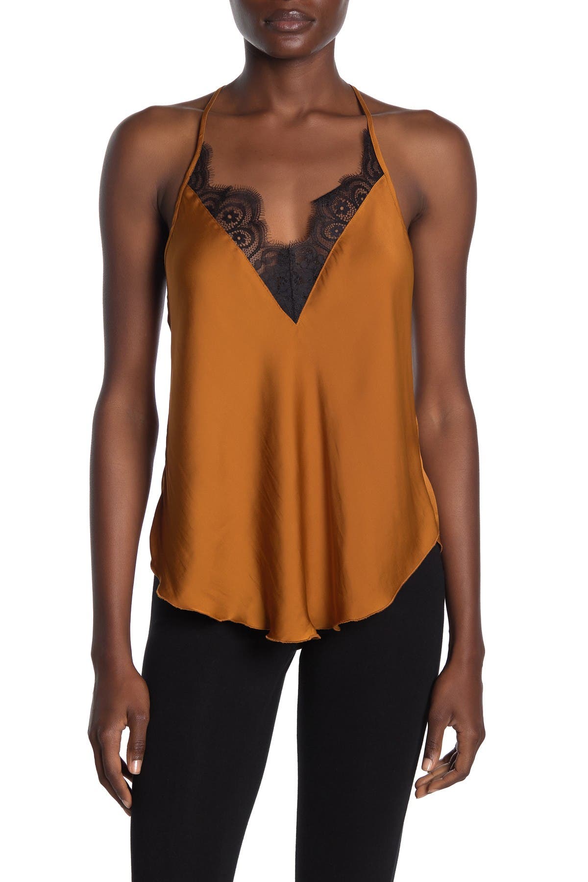Free People Starlight Lace Trim Camisole | Nordstromrack