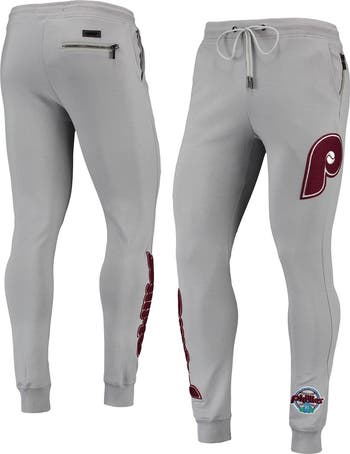 PRO STANDARD Men's Pro Standard Gray Philadelphia Phillies Logo Jogger ...