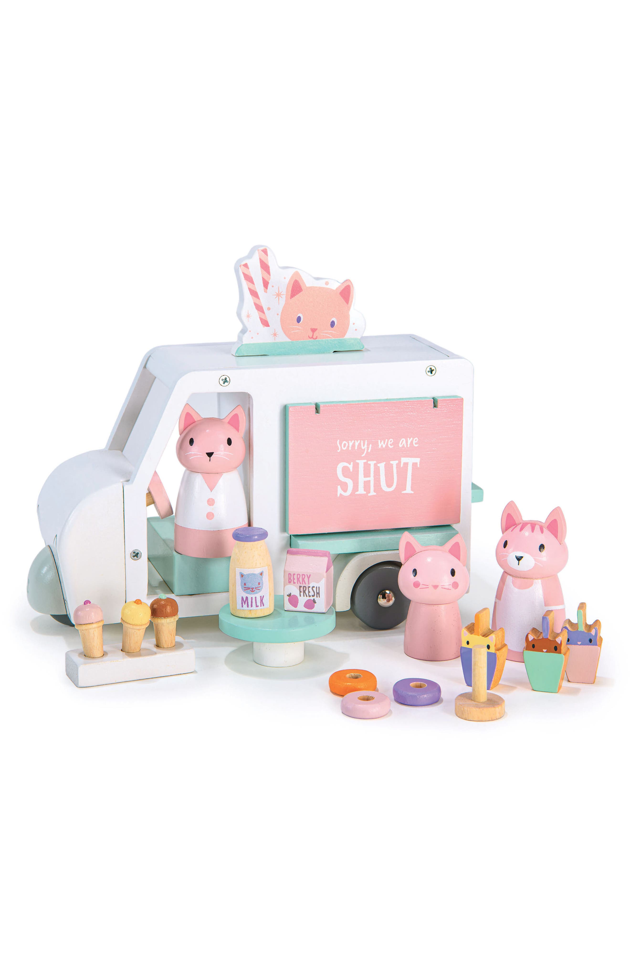 Tender Leaf Toys Kitty's Milkshake Van Play Set | Nordstrom