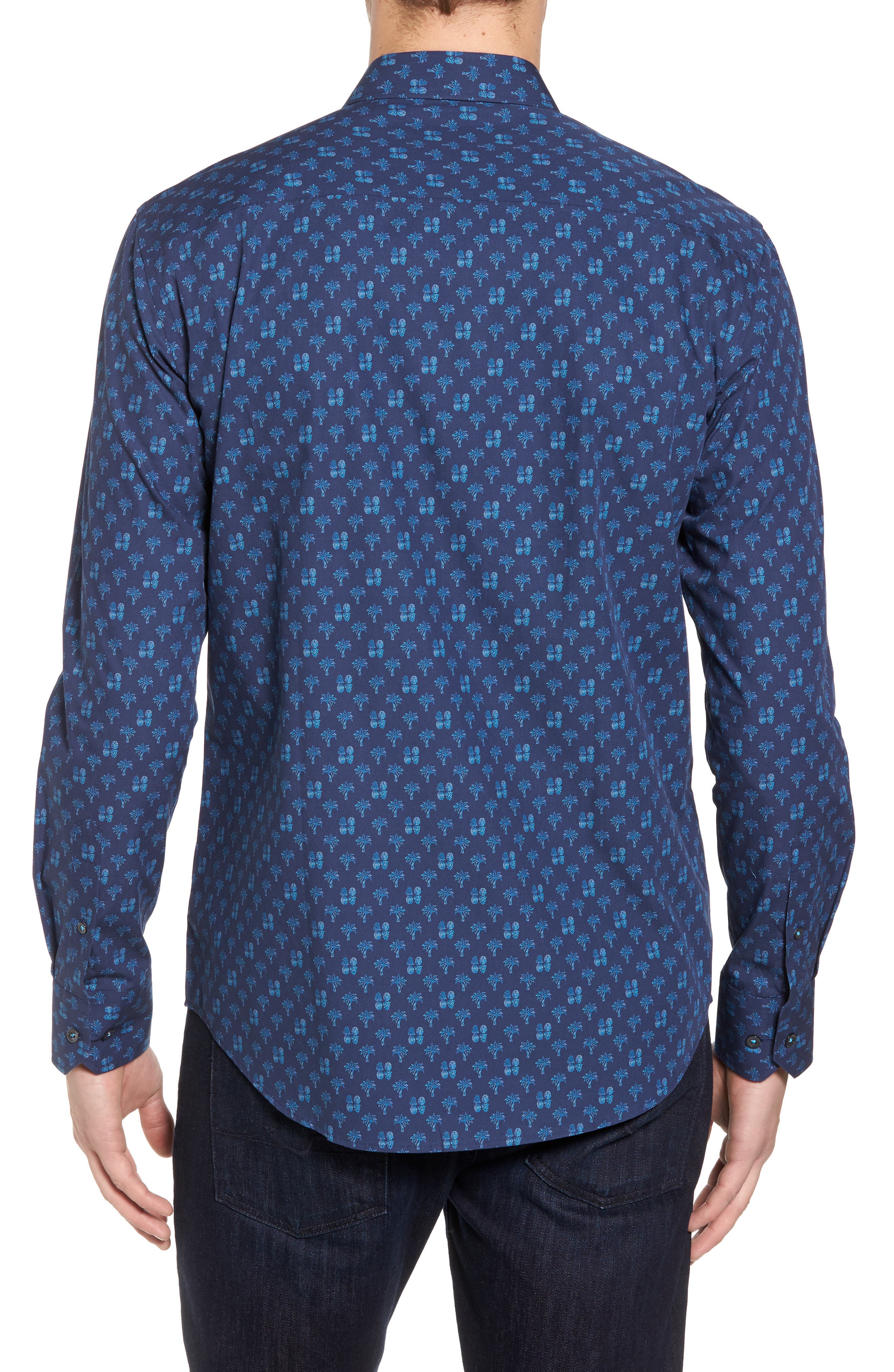 Shaped Fit Print Sport Shirt (Men) | Nordstromrack
