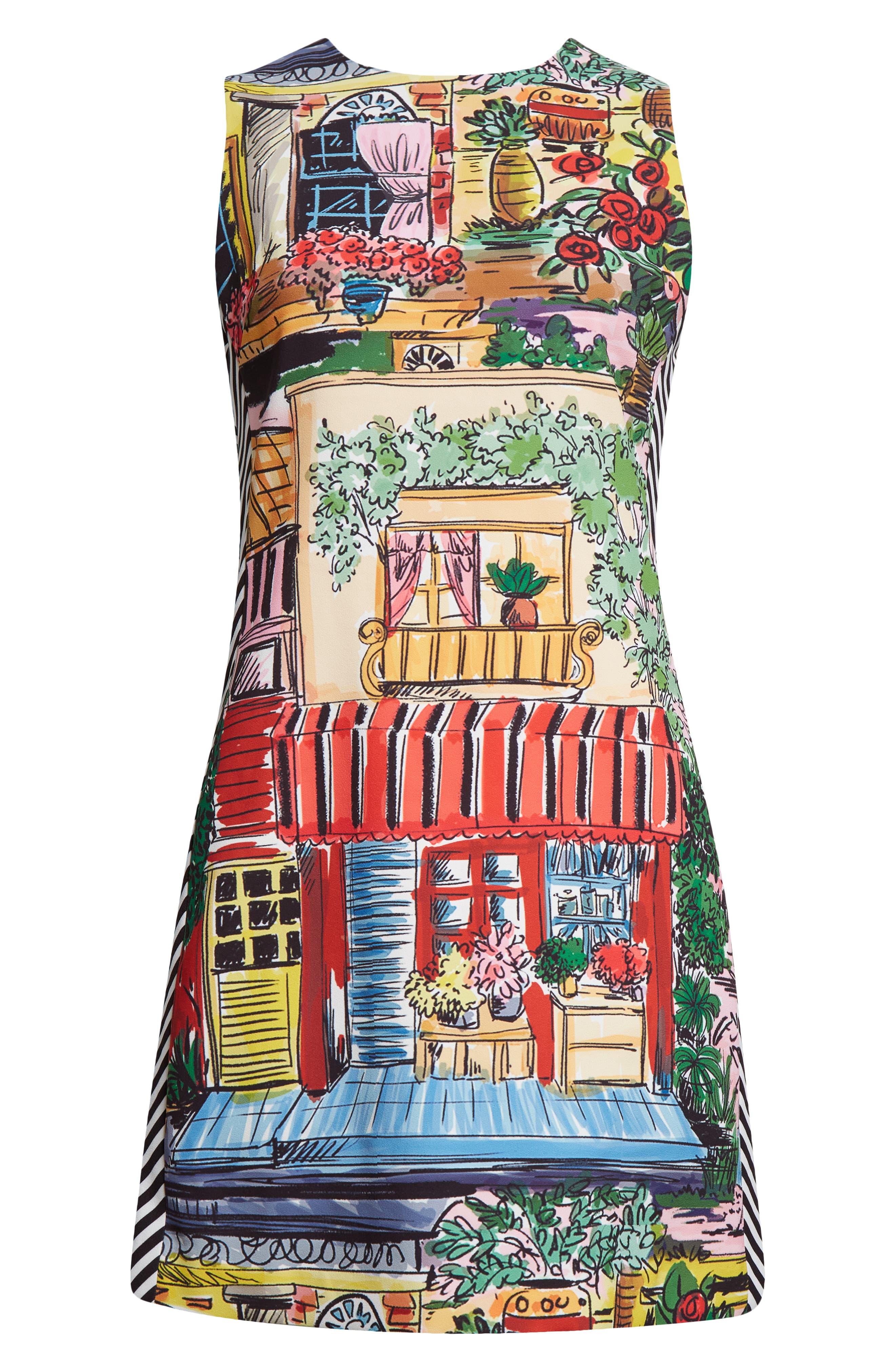 Alice + Olivia Coley Print A-Line Dress | Nordstromrack