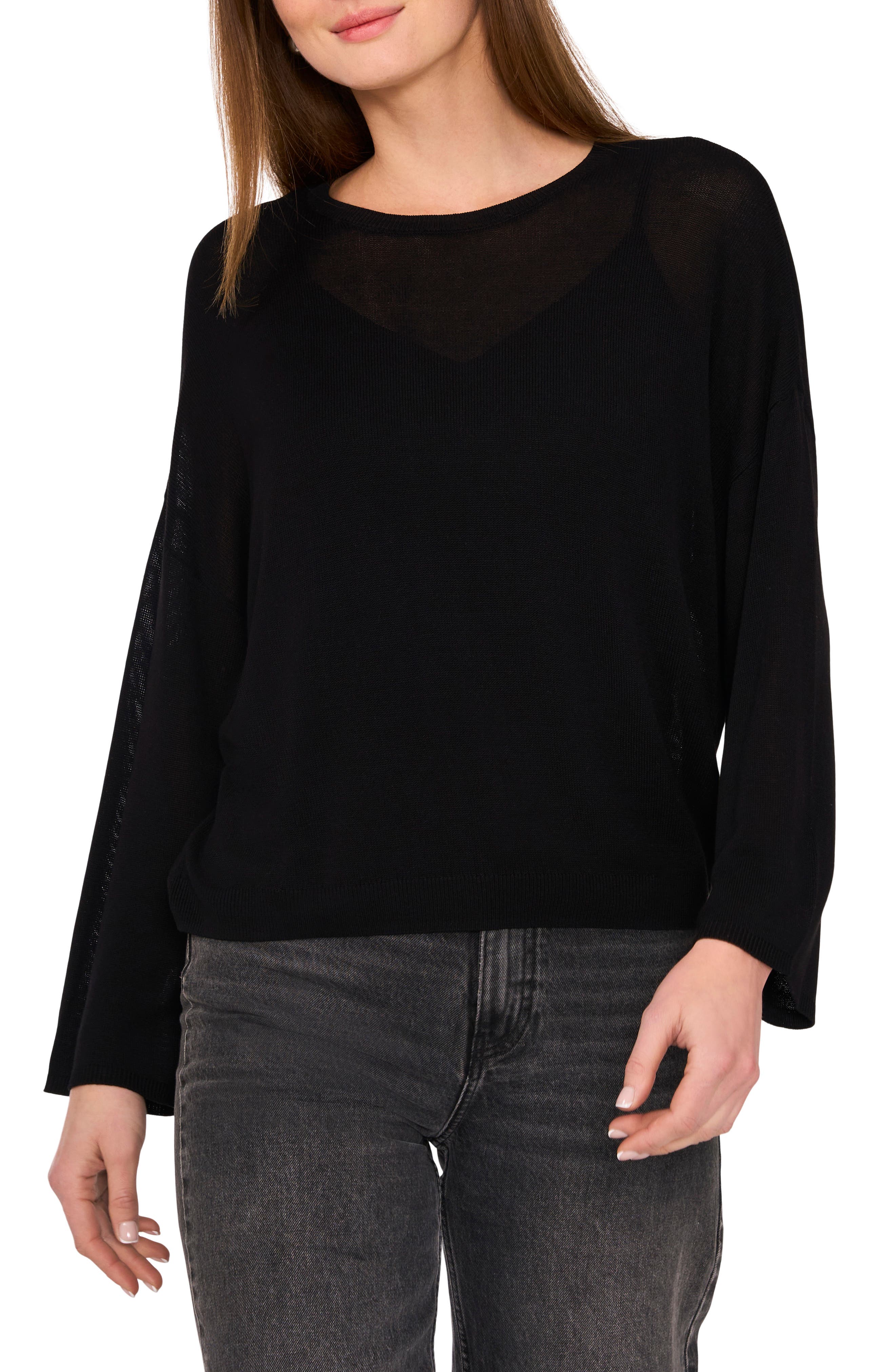 Halogen® Fine Gauge Crewneck Sweater | Nordstromrack