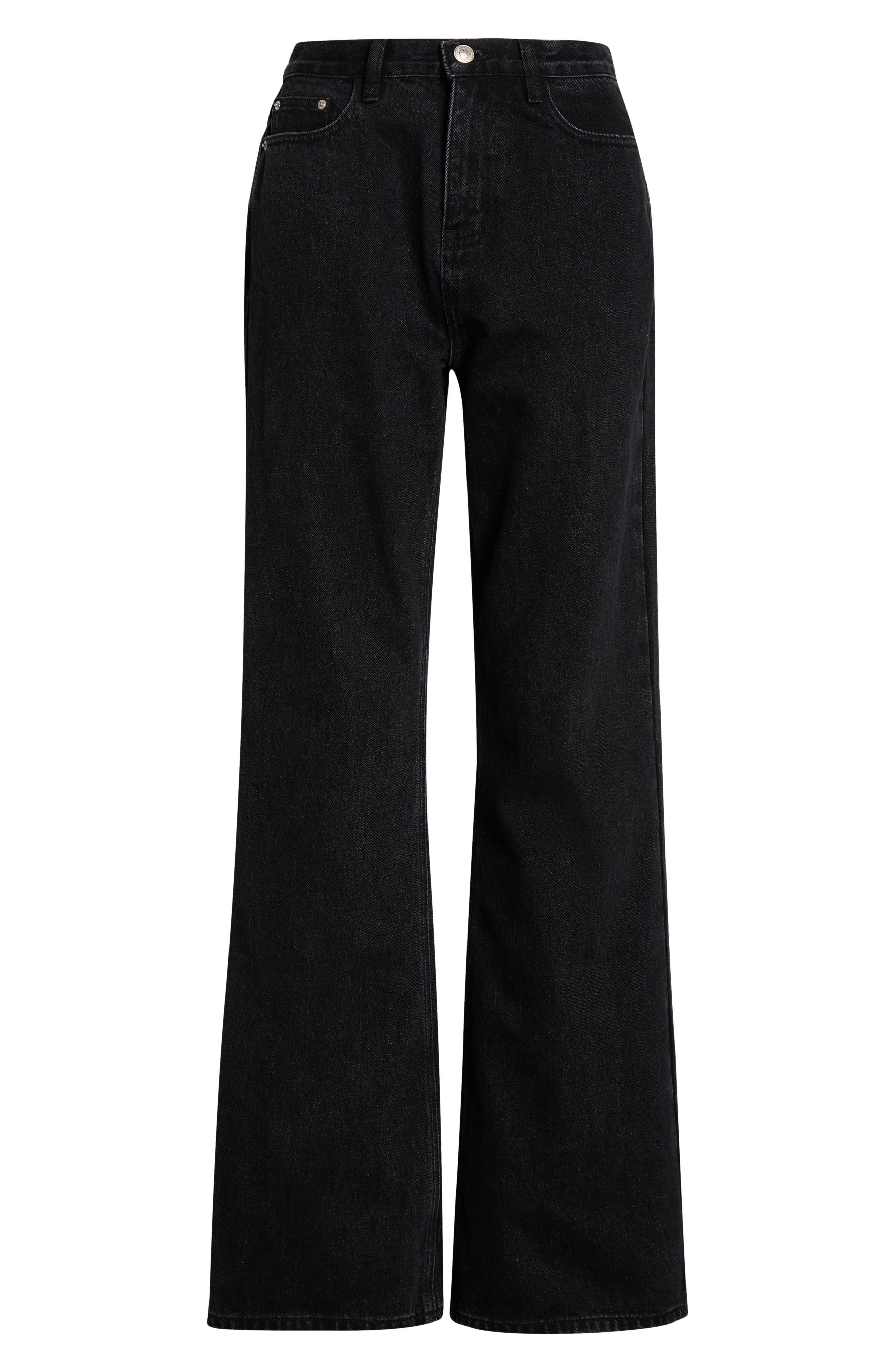 Princess Polly Maple High Waist Flare Leg Jeans | Nordstrom