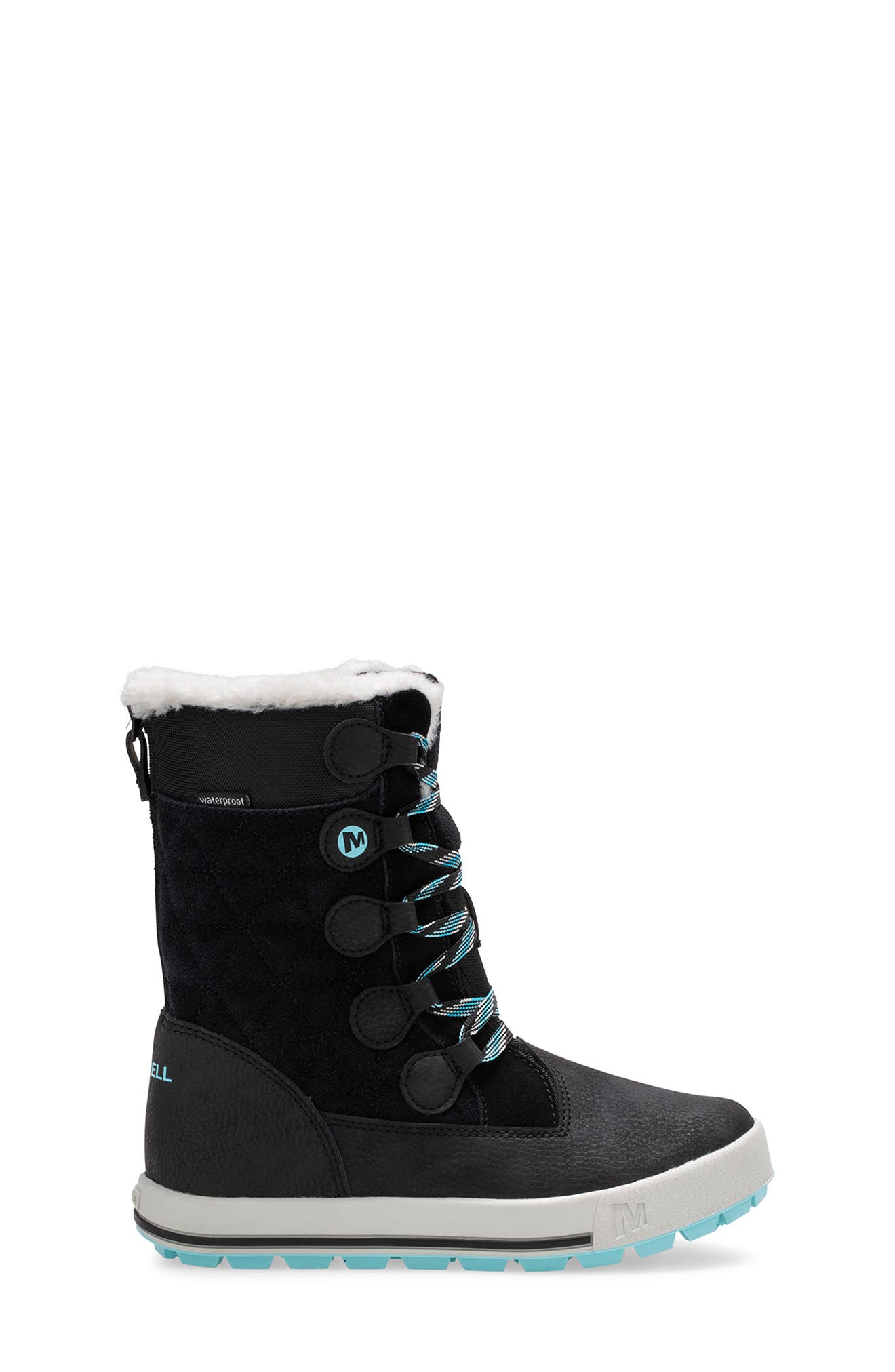 Merrell Kid's Heidi Faux Fur Trim Waterproof Boot | Nordstrom