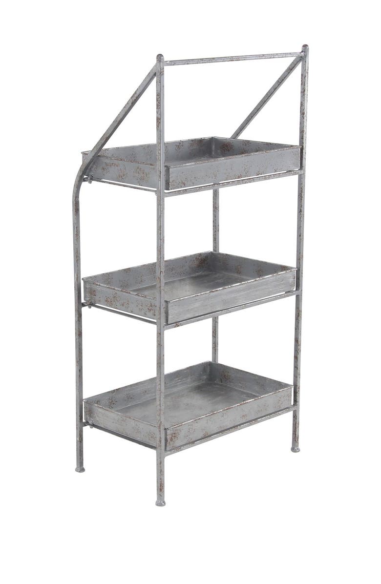 SONOMA SAGE HOME Small, Rectangular Distressed Silver Outdoor Metal ...