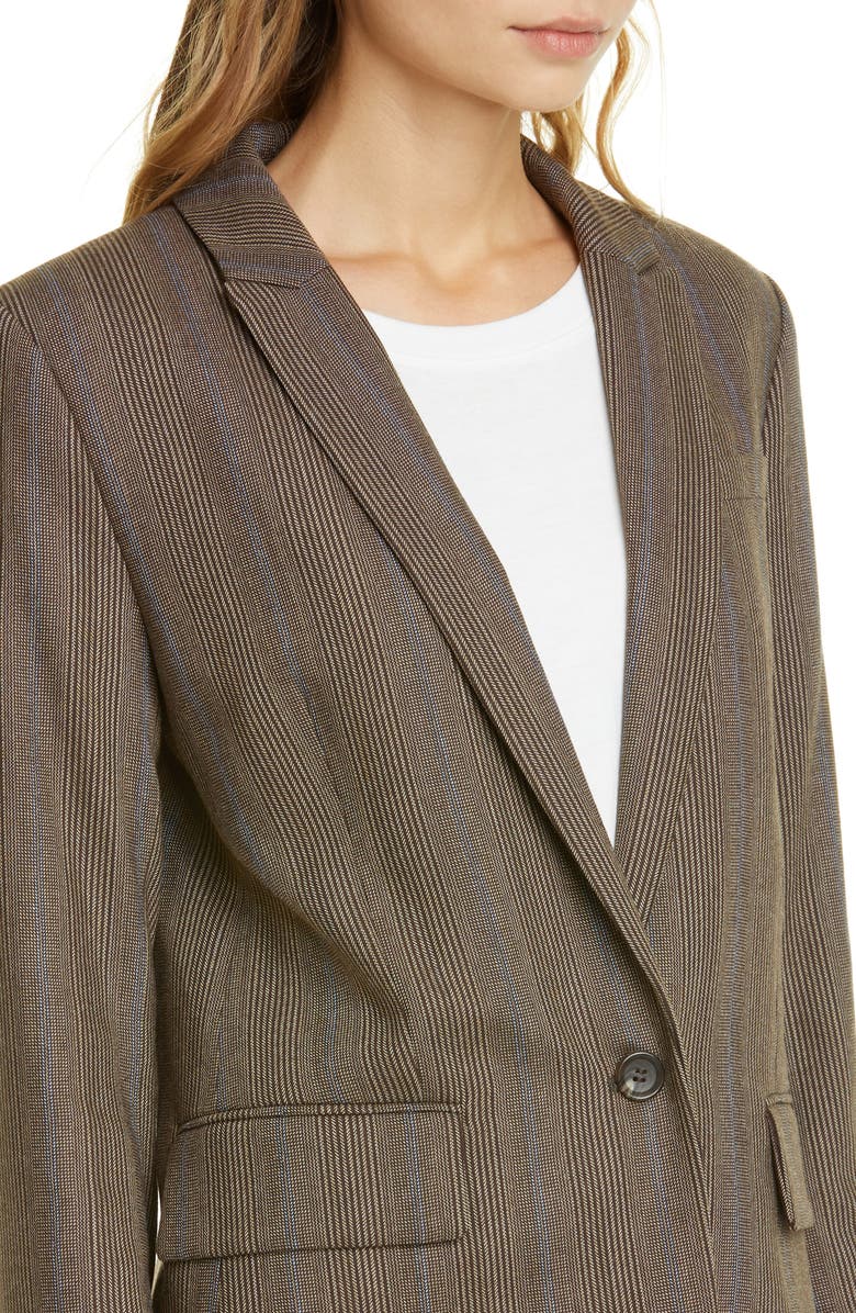 Equipment Jacque Stripe Blazer | Nordstromrack