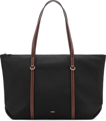 MANGO Nylon Shopper Bag | Nordstrom