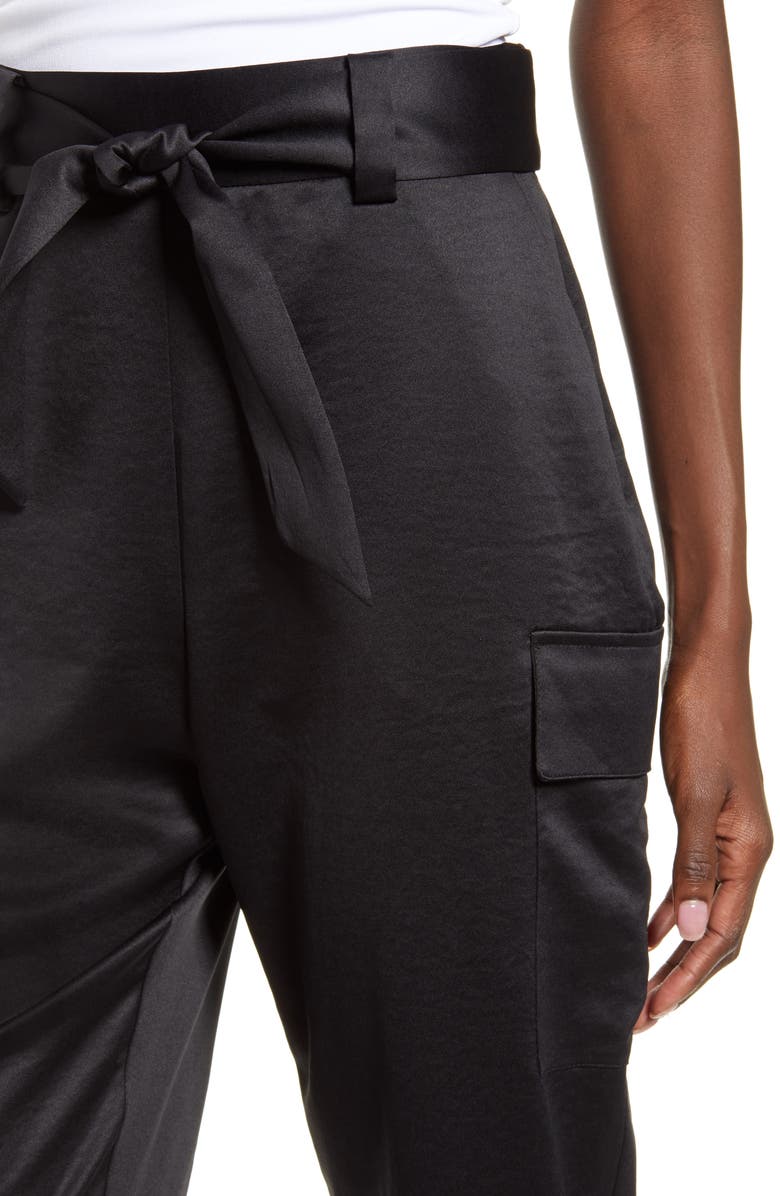 Leith Satin Cargo Pants | Nordstromrack