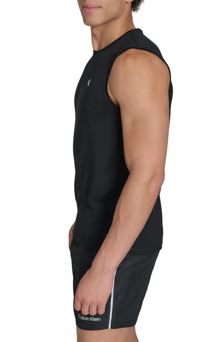 Calvin Klein Logo Sleeveless UPF 40+ Rashguard | Nordstromrack