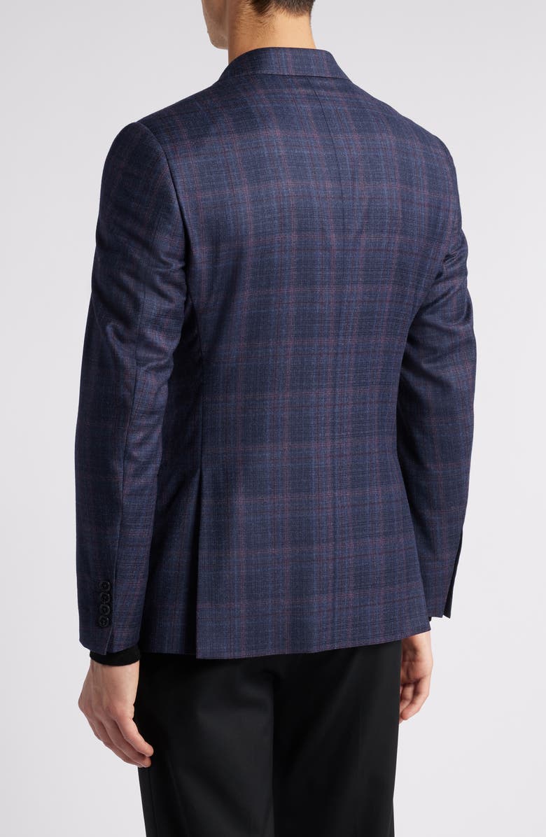 Emporio Armani Plaid Wool Sport Coat | Nordstromrack