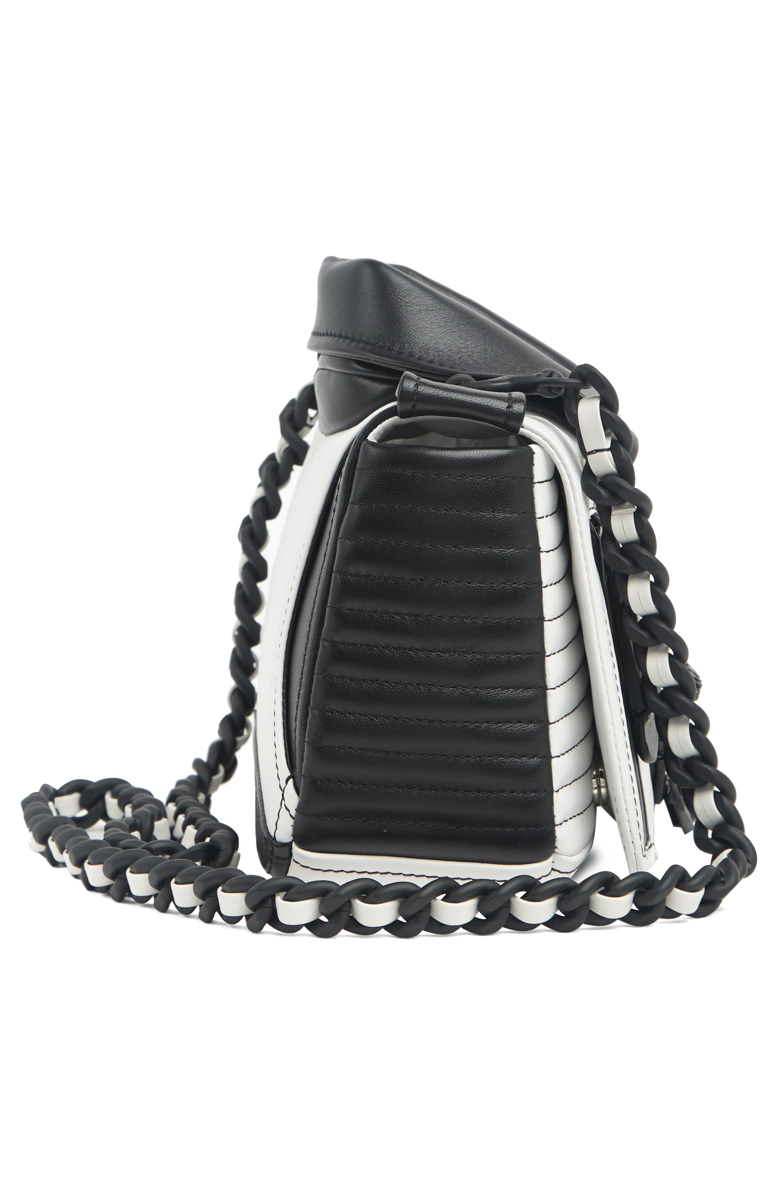 Moschino Biker Jacket Leather Crossbody Bag | Nordstromrack