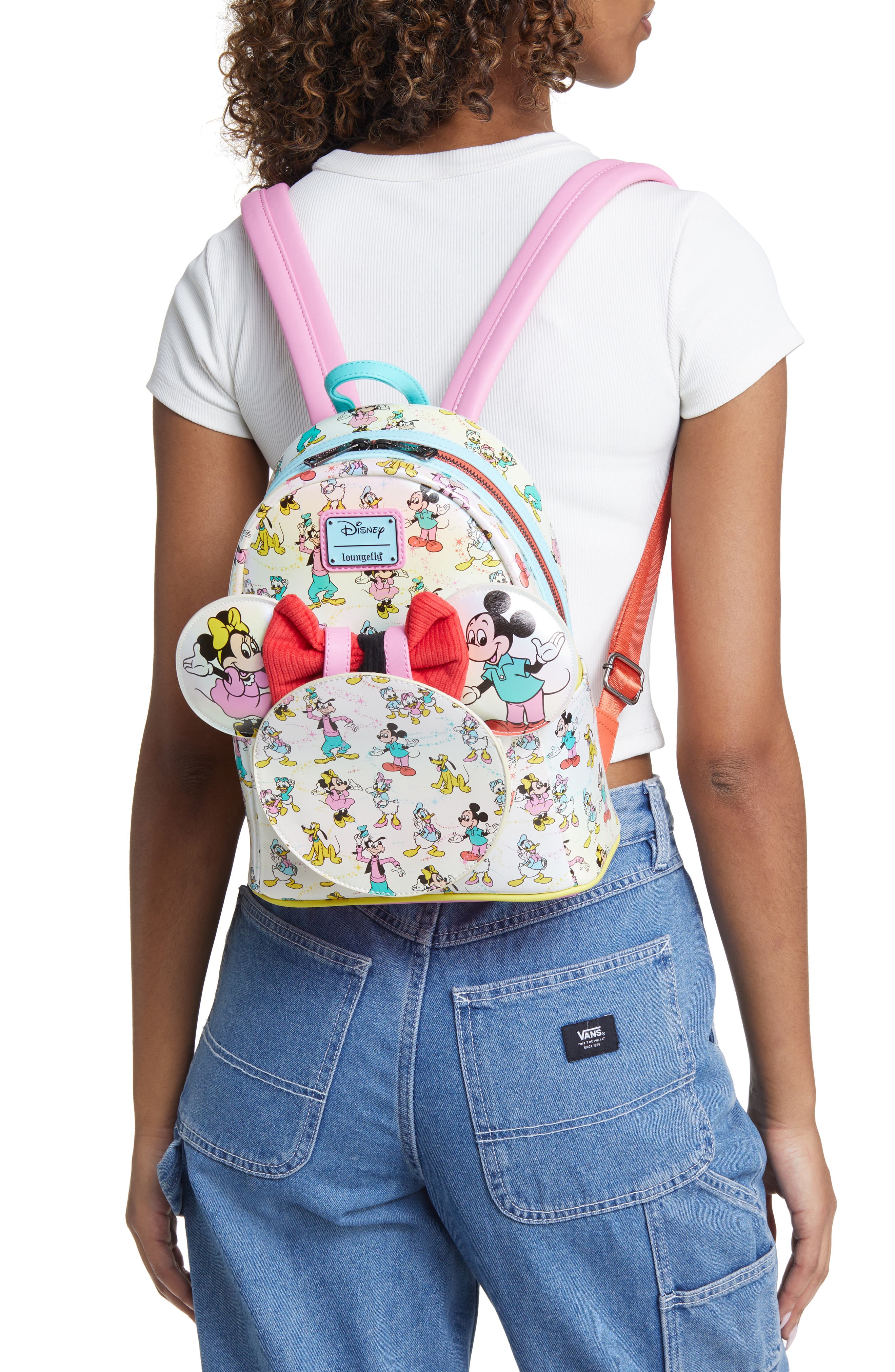Loungefly x Disney Mini Mickey & Friends Ear Holder Backpack ...