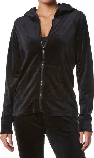 Andrew Marc Sport MARC NEW YORK PERFORMANCE Luxe Velvet Zip Front ...