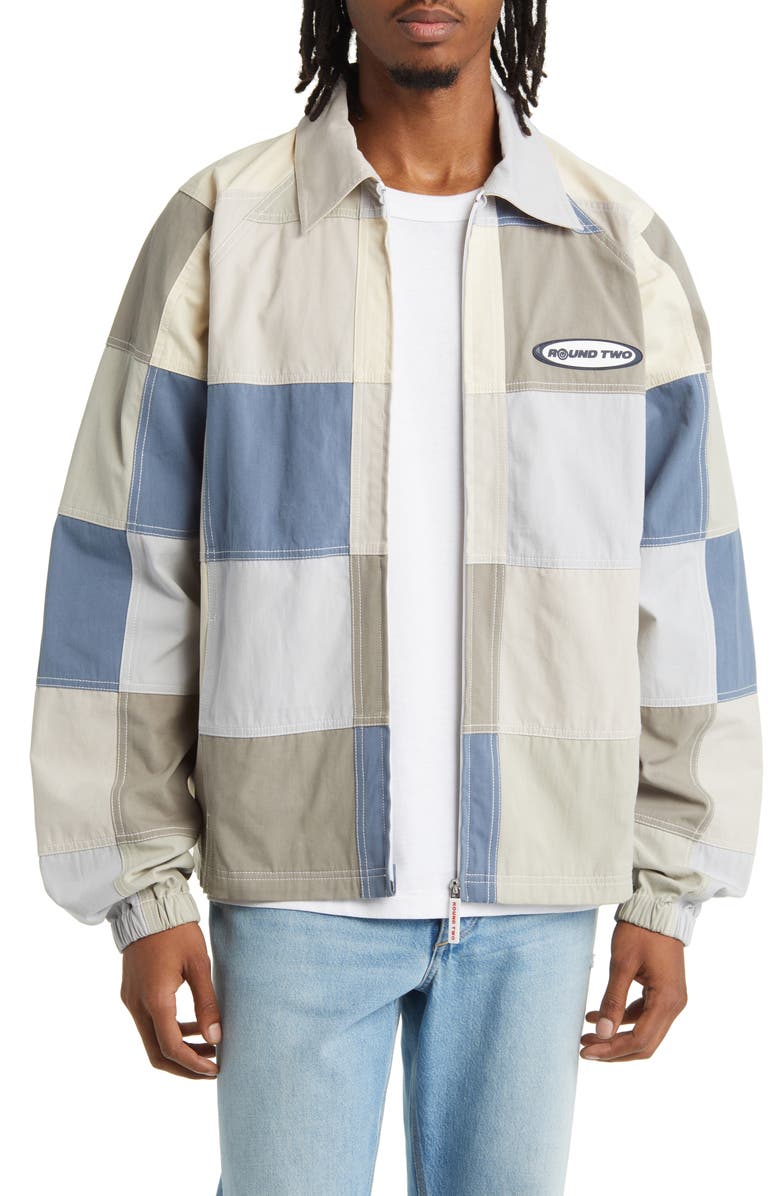 Round Two Canvas Patchwork Jacket | Nordstromrack