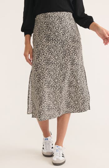 Marine Layer Ryan Print Midi Skirt | Nordstromrack