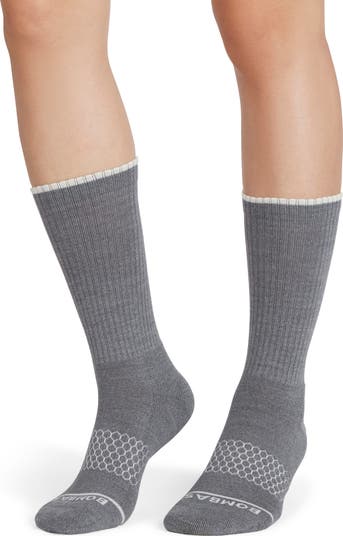 Bombas Merino Wool Blend Marled Crew Socks | Nordstrom