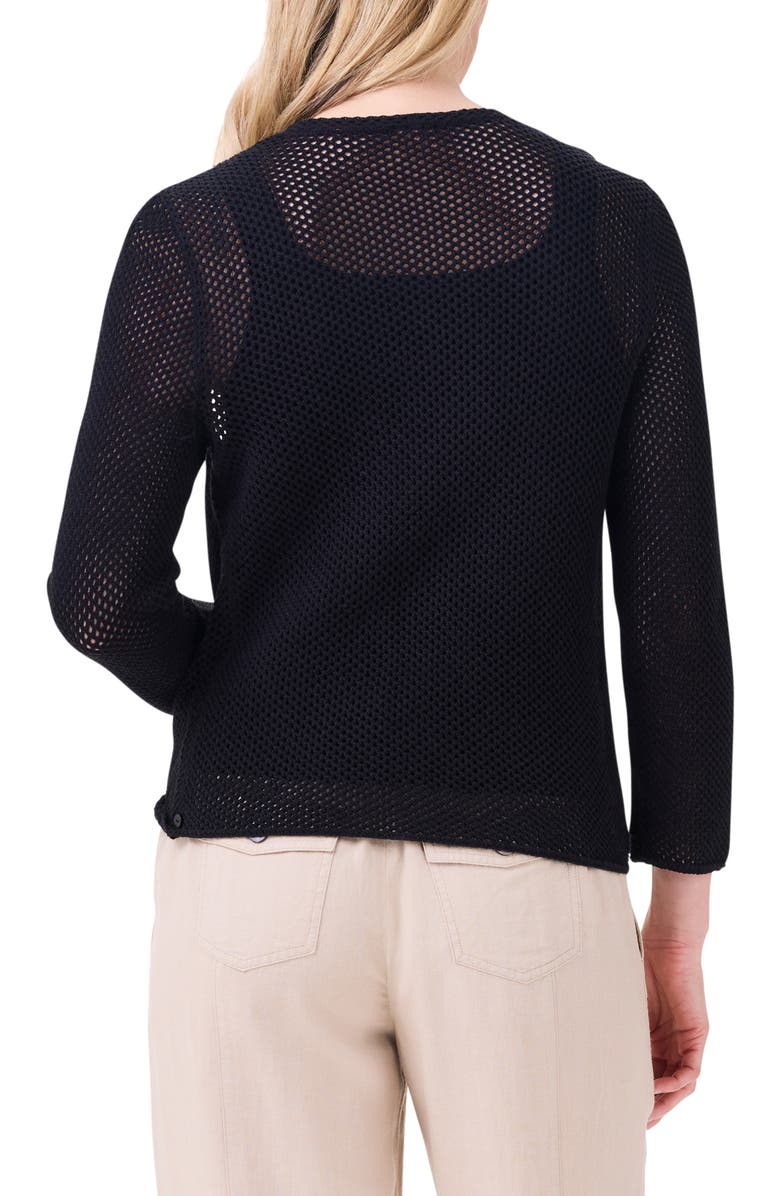 NIC+ZOE Open Stitch 4-Way Cotton Blend Cardigan | Nordstromrack