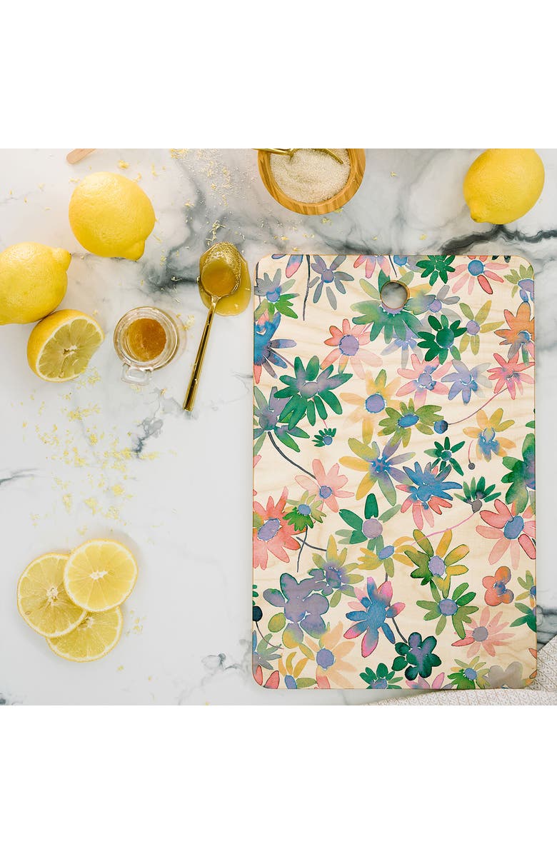 Deny Designs Ninola Design Daisies Spring Blooms Rectangle Cutting ...