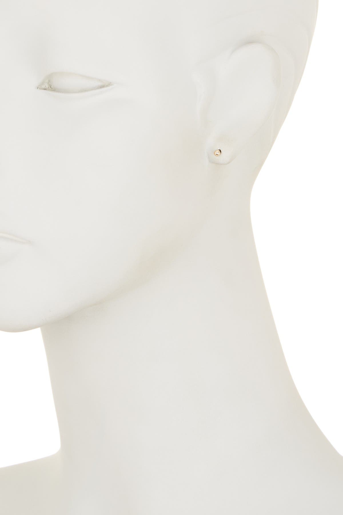 KARAT RUSH 14K Yellow Gold 3mm Ball Stud Earrings | Nordstromrack