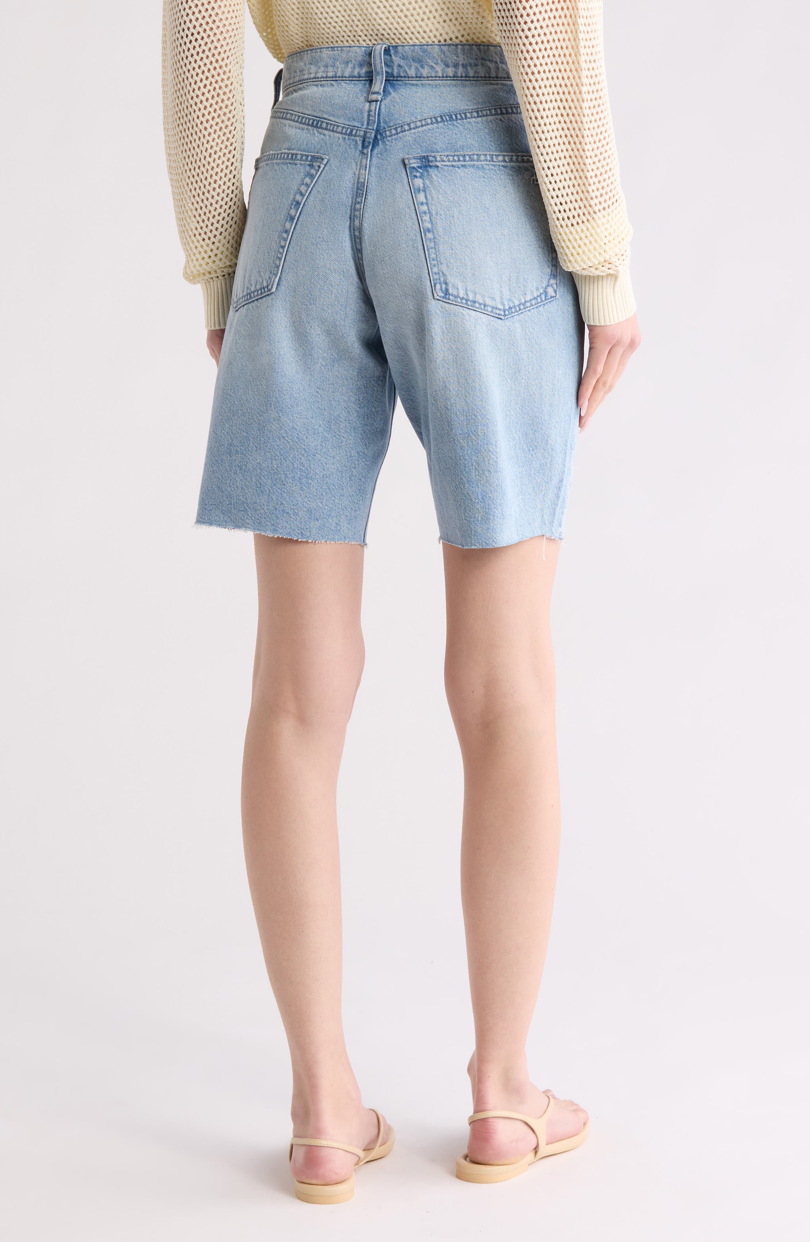 rag & bone High Waist Denim Shorts | Nordstromrack