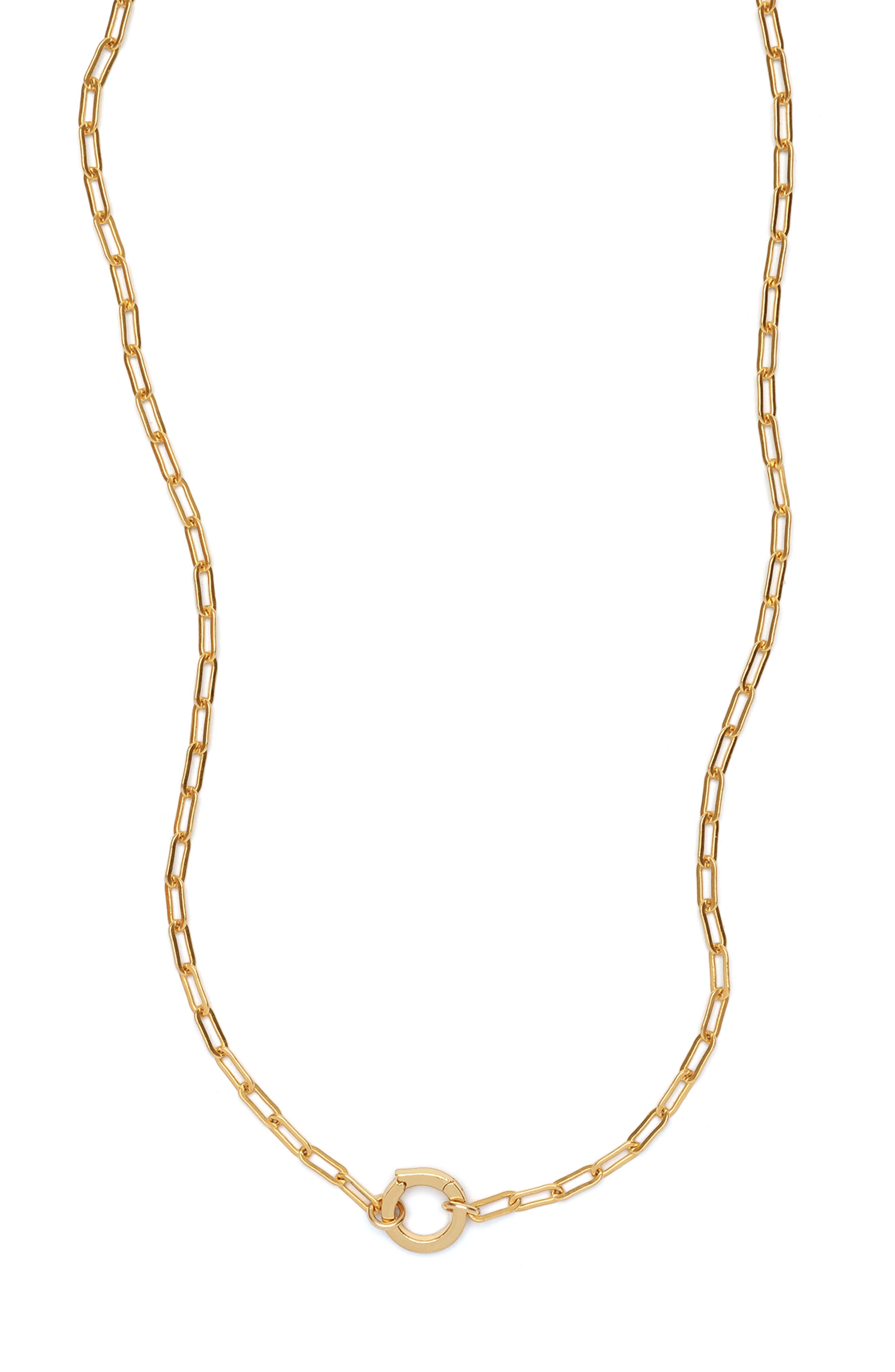 MADE BY MARY Jude Link Lock Necklace | Nordstrom