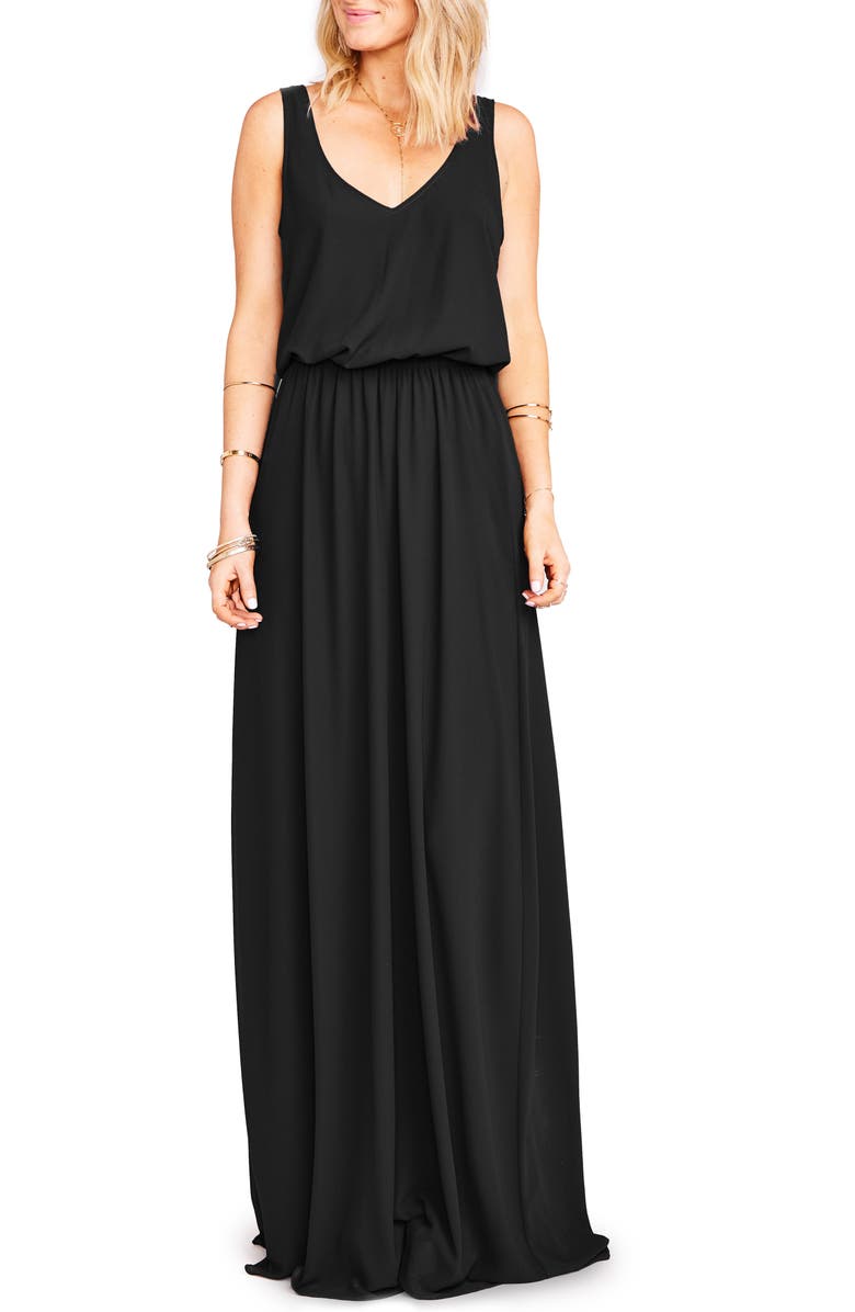 Show Me Your Mumu Kendall Blouson A-Line Gown | Nordstromrack