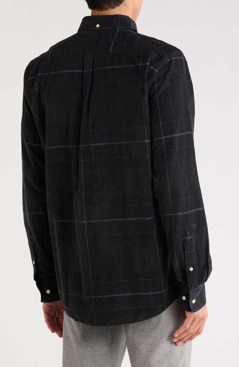 Barbour Blair Tailored Fit Plaid Corduroy Button-Down Shirt | Nordstromrack