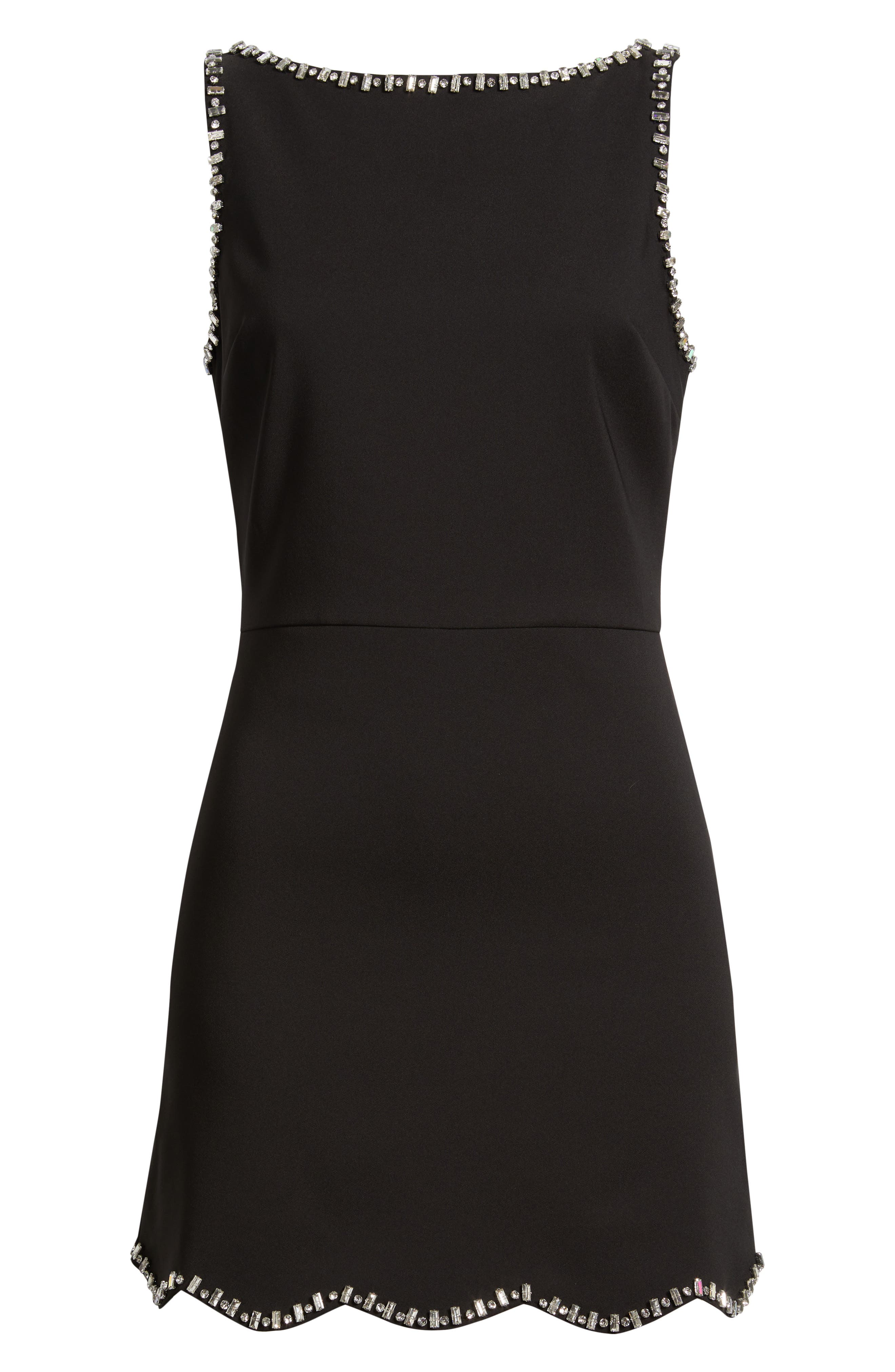 En Saison Leah Rhinestone Sleeveless Minidress | Nordstromrack