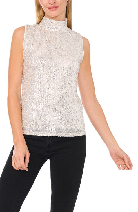 Women's Metallic Tops | Nordstrom