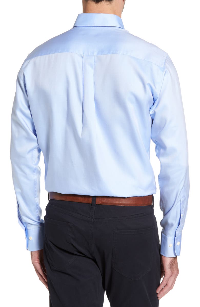 Peter Millar Crown Soft Pinpoint Regular Fit Shirt | Nordstromrack