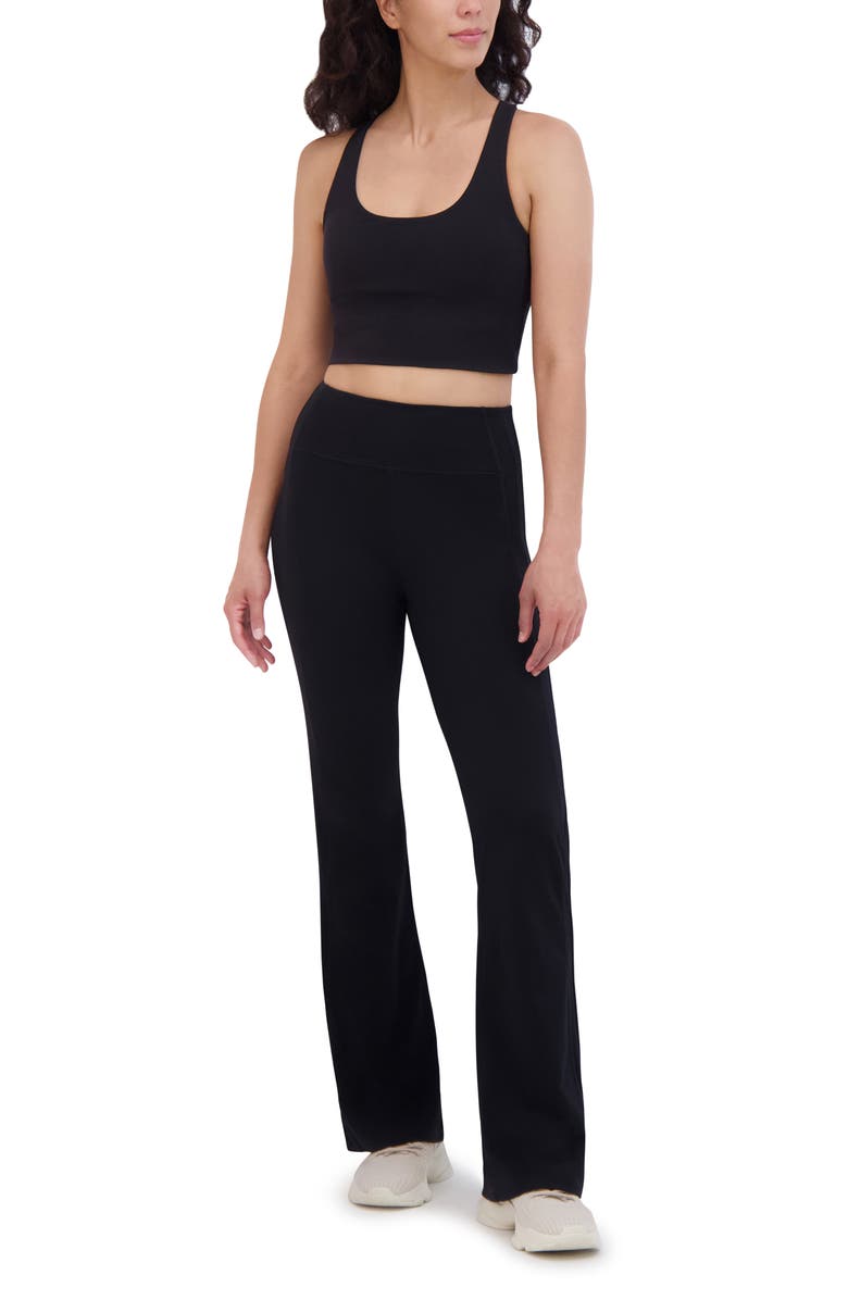 SAGE COLLECTIVE Racer Stripe Flare Leggings | Nordstromrack