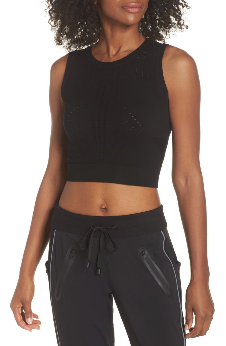 Blanc Noir Infinity Crop Tank | Nordstrom