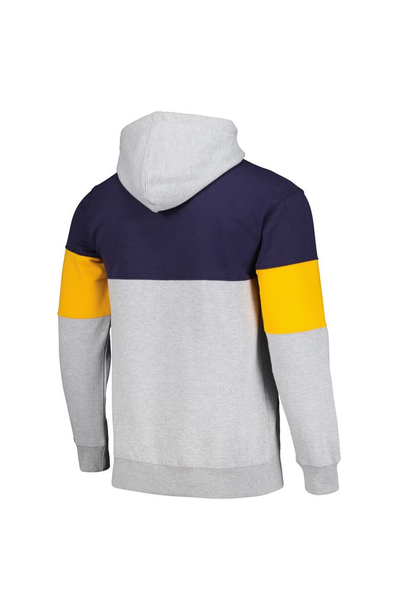 FANATICS Men's Fanatics Branded Navy Denver Nuggets Contrast Pieced ...