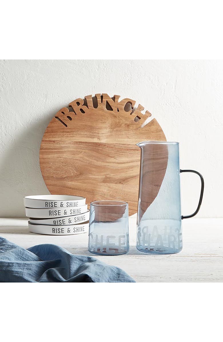 CREATIVE BRANDS Set of 4 Rise & Shine Ceramic Plates | Nordstromrack