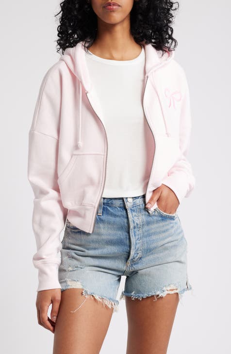 Women's Pink Zip-Up Hoodies | Nordstrom
