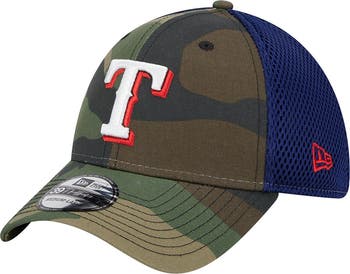 New Era Men's New Era Camo Texas Rangers Team Neo 39THIRTY Flex Hat ...