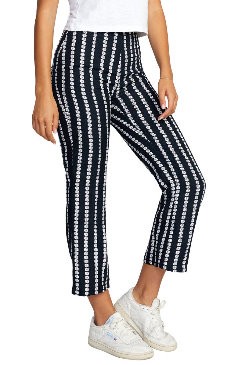 RVCA Drip High Waist Crop Flare Pants | Nordstromrack