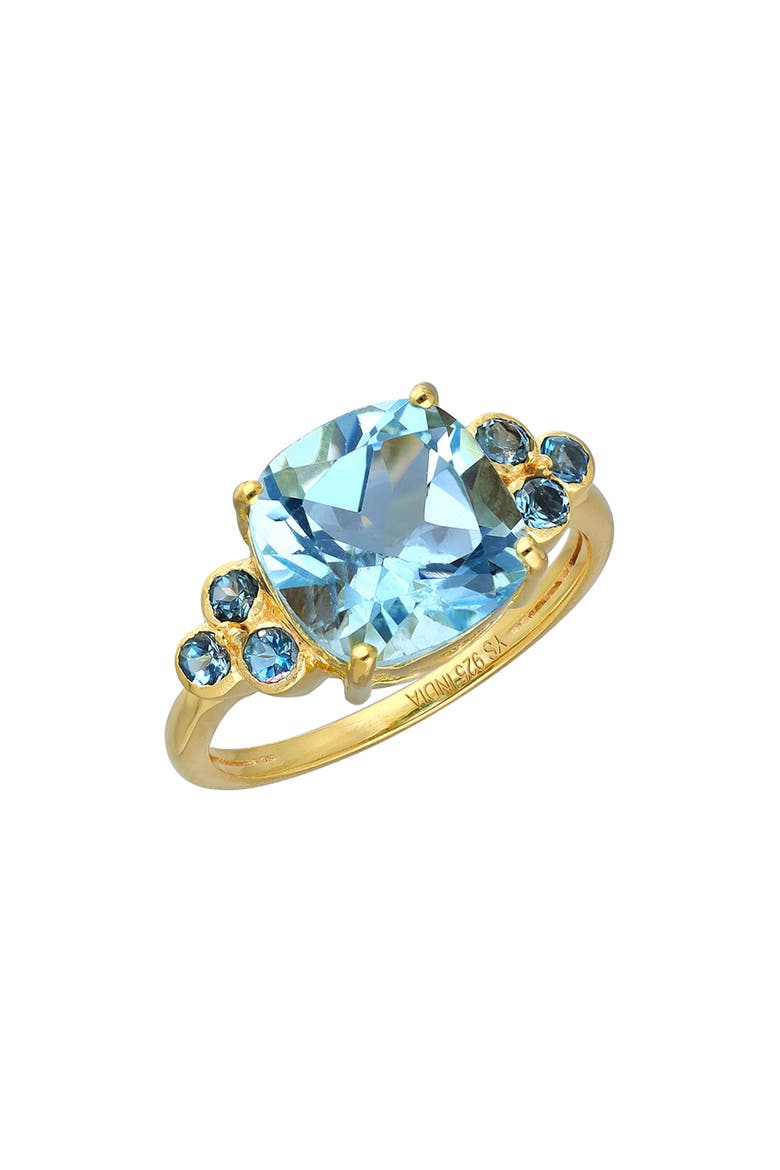 18K Gold Plate Topaz Ring (Women) | Nordstromrack