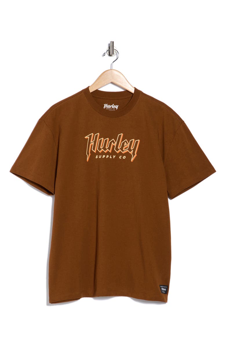 Hurley Built Logo Cotton Graphic T-Shirt | Nordstromrack