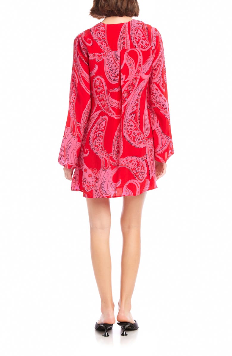 FIFTEEN TWENTY Layne Long Sleeve Shift Minidress | Nordstrom