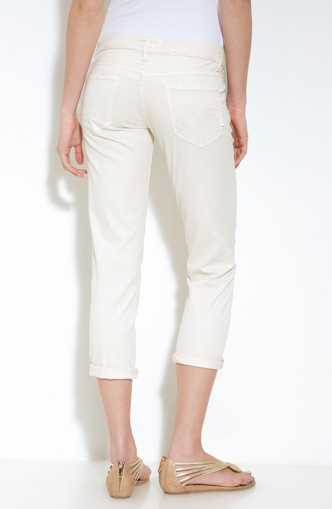 MOTHER 'The Looker' Stretch Twill Ankle Pants | Nordstrom